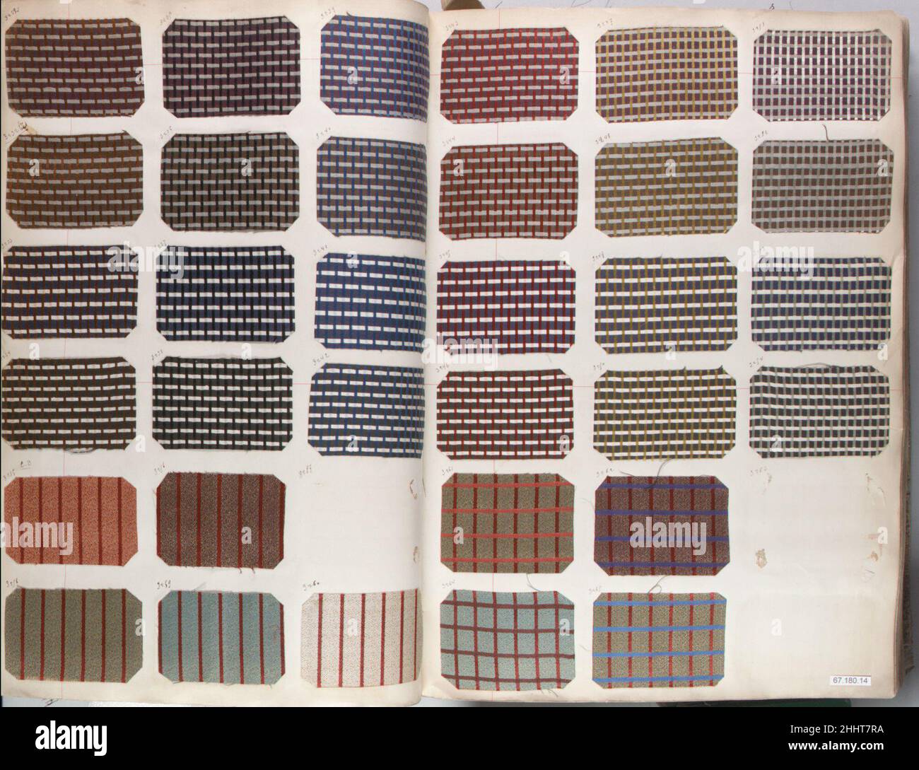 Textile Sample Book 1876–77 French. Textile Sample Book. French. 1876 ...