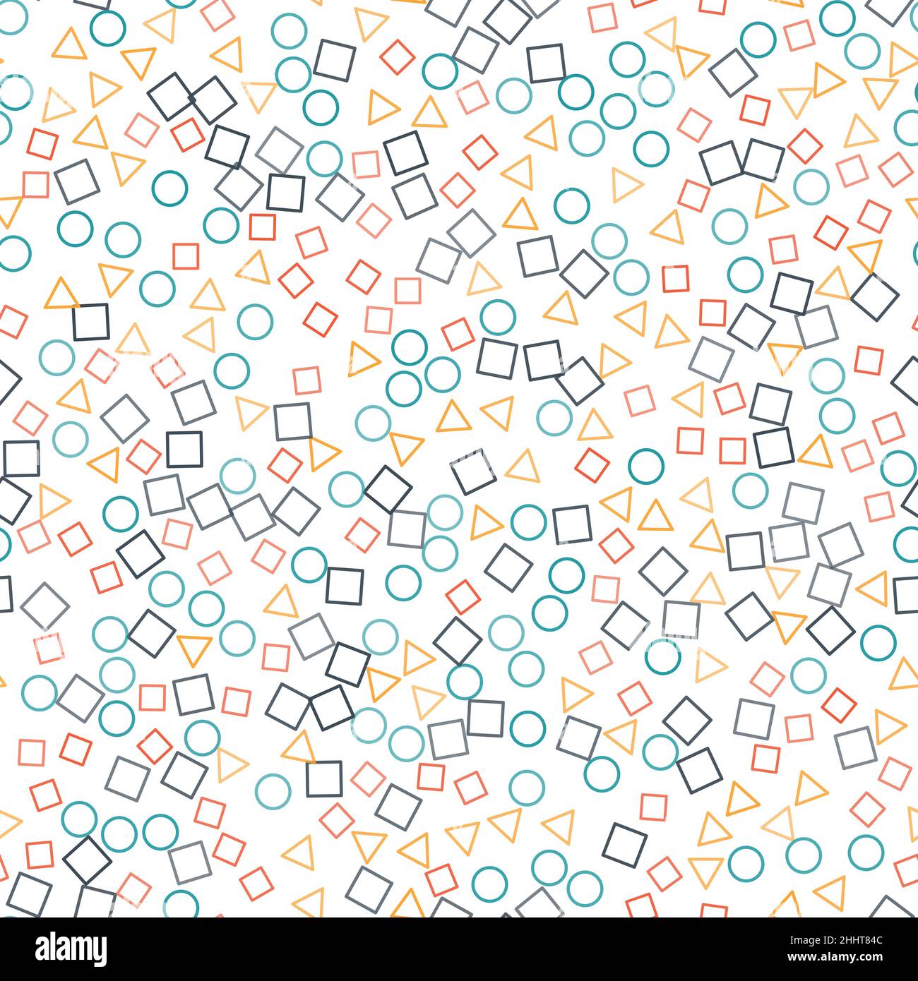 Abstract geometric background with different geometric shapes ...