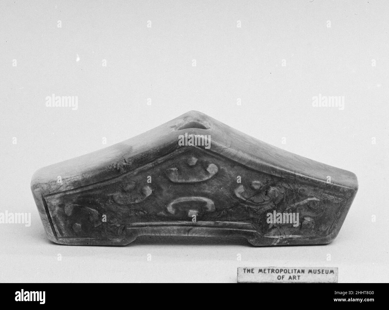 Sword pommel China. Sword pommel. China. Jade. Han dynasty (206 B.C.–A ...