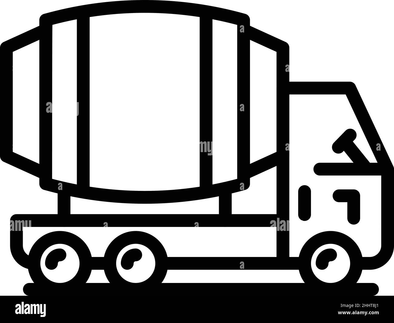 Hand mix cement Stock Vector Images - Alamy