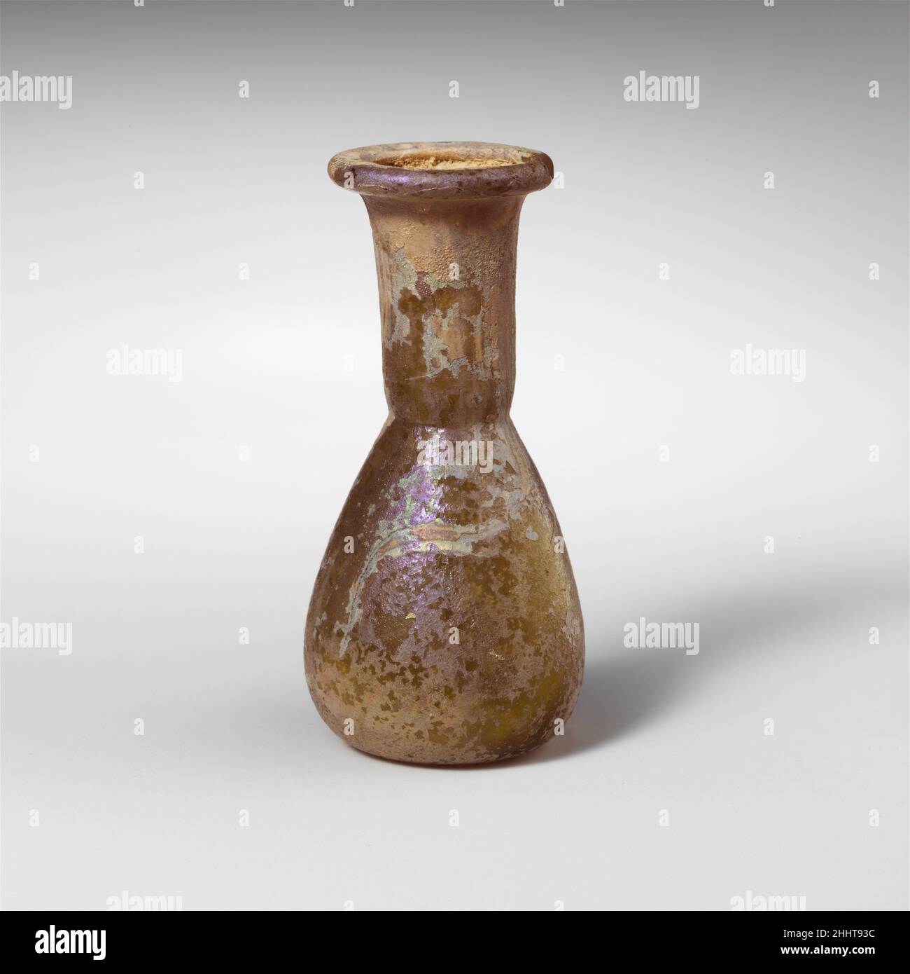 Glass perfume bottle 1st century A.D. Roman Small unguentarium ...