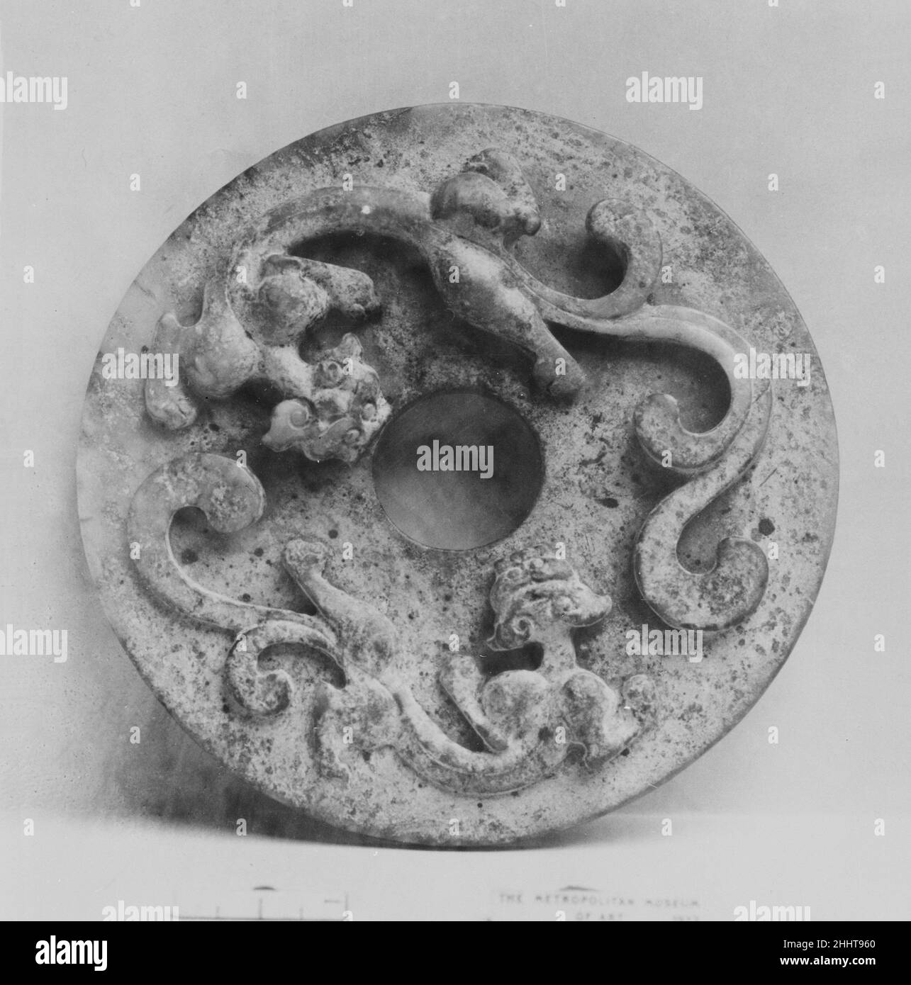 Disk China. Disk. China. Jade. Han dynasty (206 B.C.–A.D. 220). Jade ...