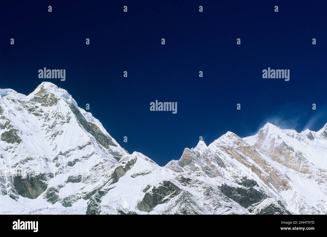 Annapurna range from base hi-res stock photography and images - Alamy