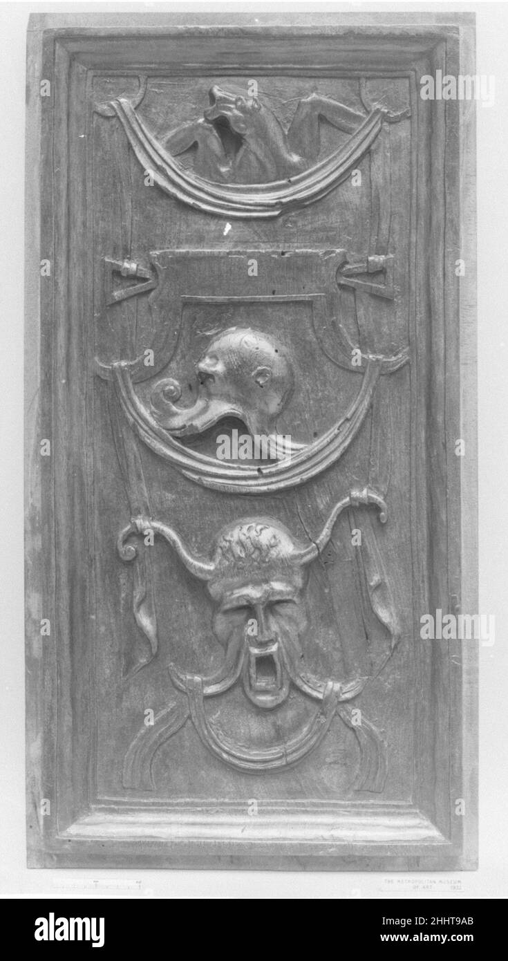 Panel 16th century Spanish. Panel. Spanish. 16th century. Carved walnut ...