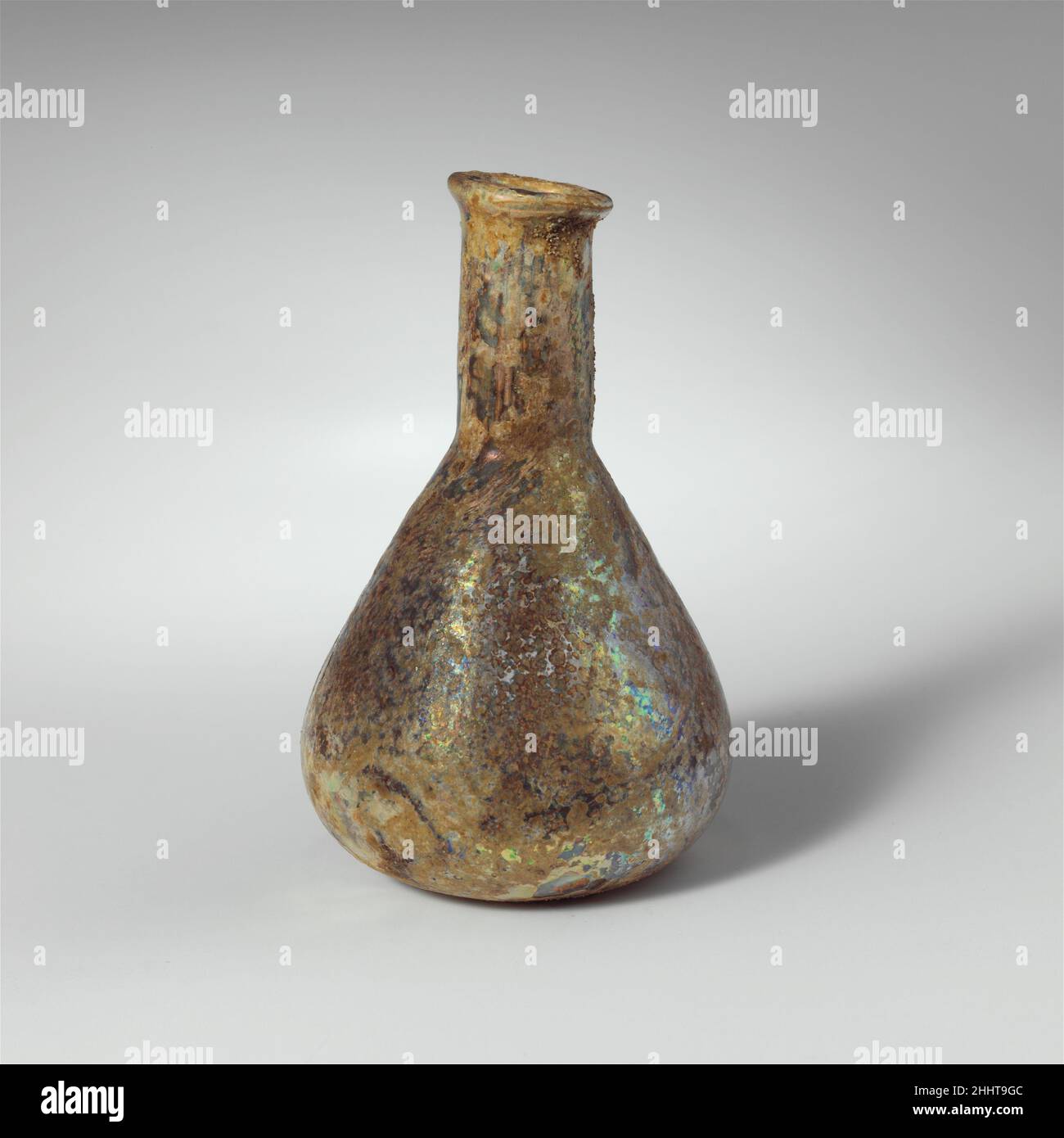 Glass perfume bottle 1st–2nd century A.D. Roman Colorless with faint ...