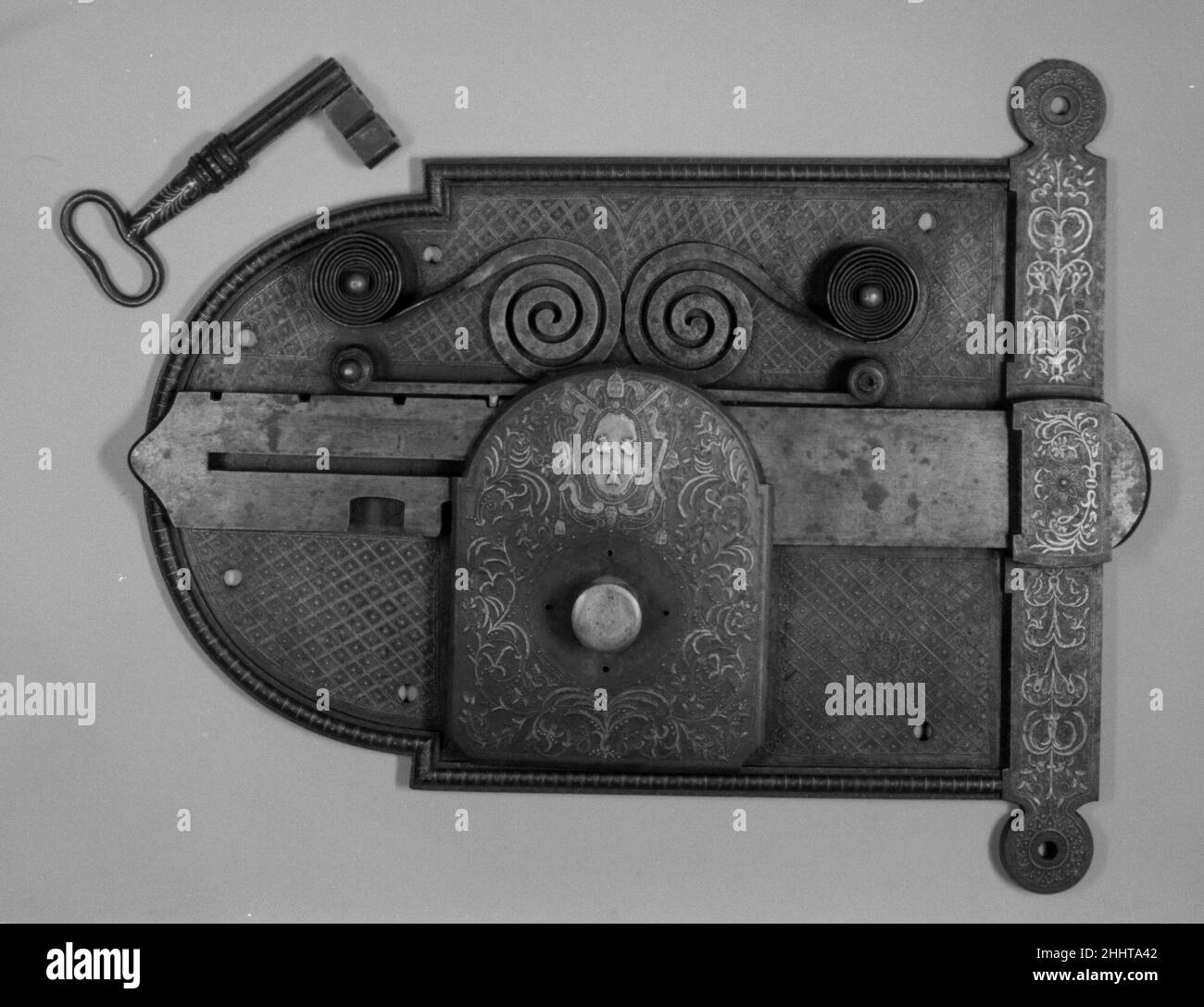 Lock and key 17th century Italian. Lock and key. Italian. 17th century ...