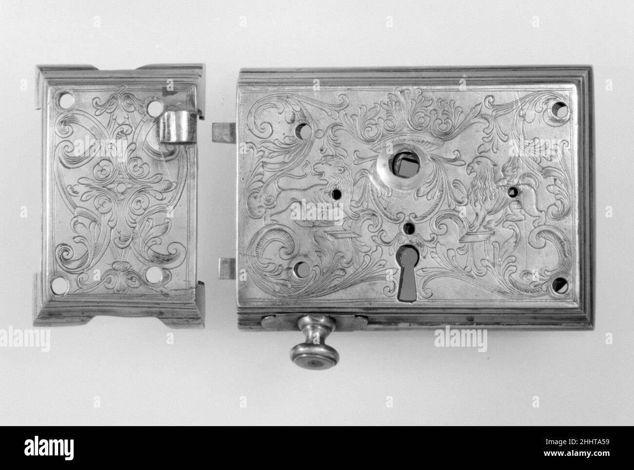 Lock and keeper 18th century British. Lock and keeper. British. 18th ...