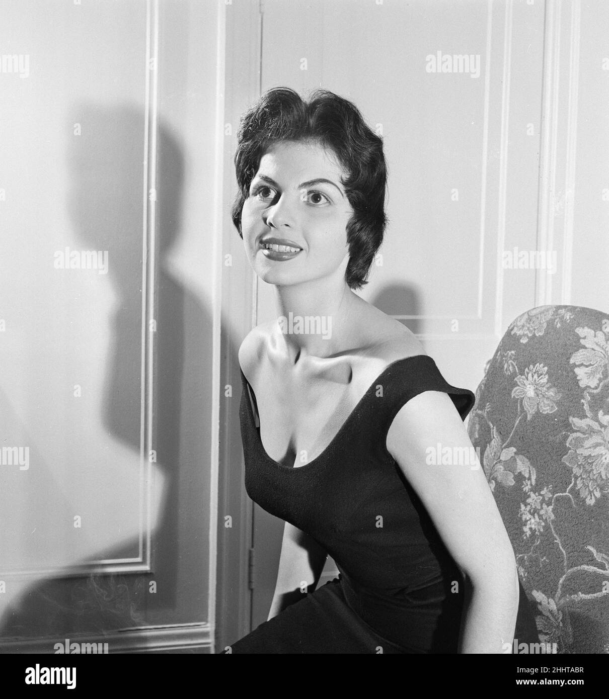 Nadja Regin, Serbian actress in the UK for the first time, pictured at ...