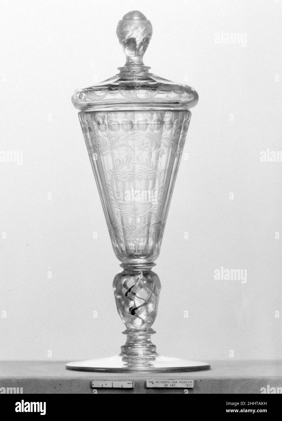 Standing cup with cover early 18th century Bohemian. Standing cup with ...