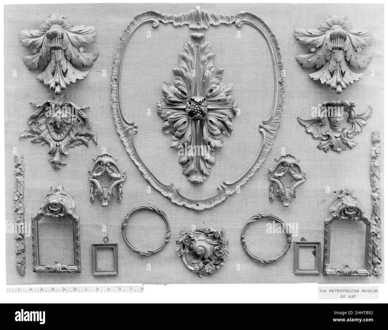 French set Black and White Stock Photos & Images - Alamy