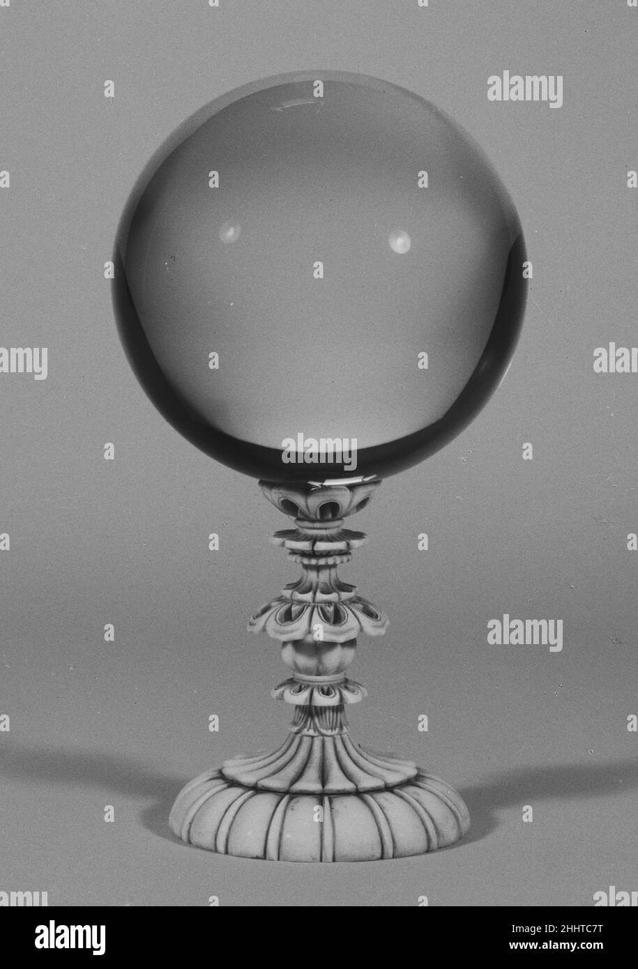 Crystal Ball on Stand 20th century China. Crystal Ball on Stand. China ...