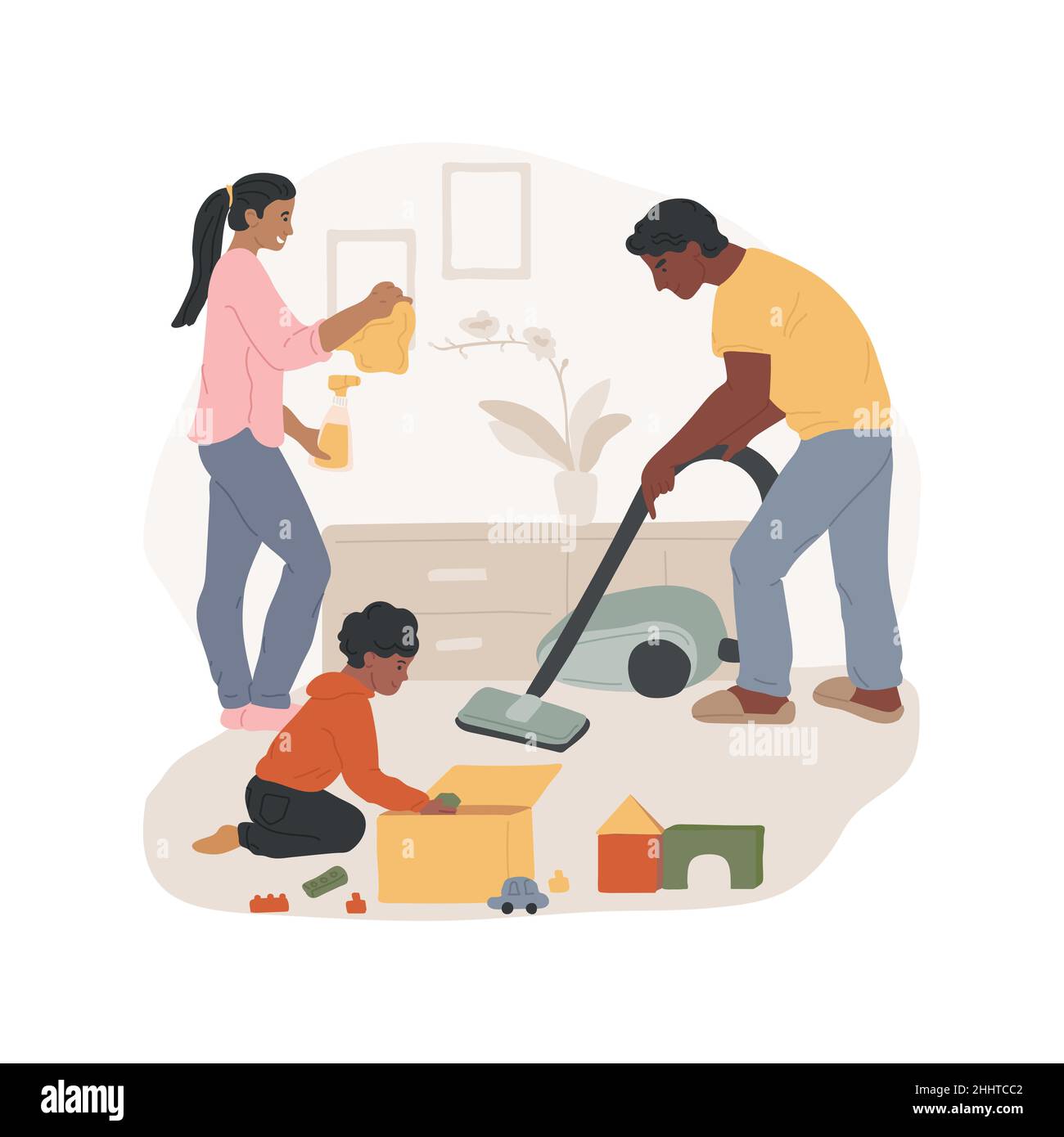 List cleaning Stock Vector Images - Alamy