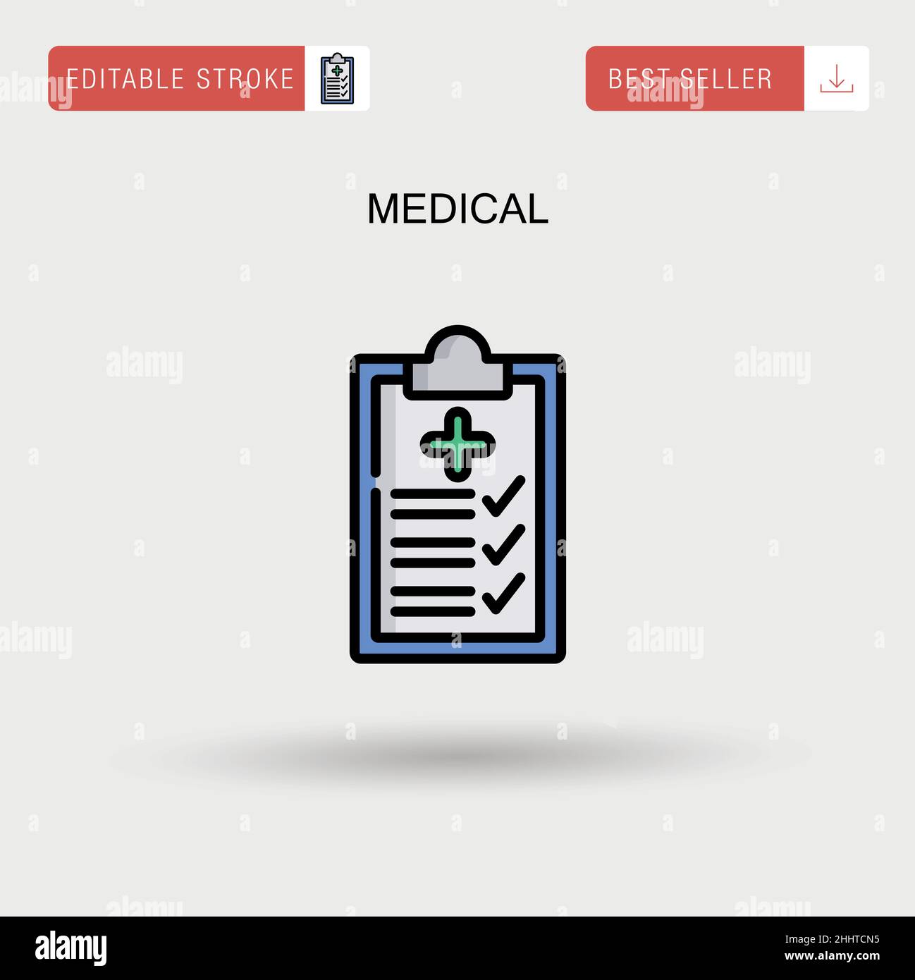 Medical Simple vector icon Stock Vector Image & Art - Alamy