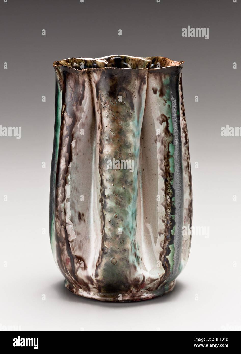 Vase ca. 1897–1900 George E. Ohr In many ways George Edgar Ohr was the ...