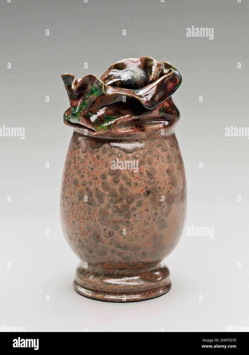 Vase ca. 1897–1900 George E. Ohr In many ways George Edgar Ohr was the ...