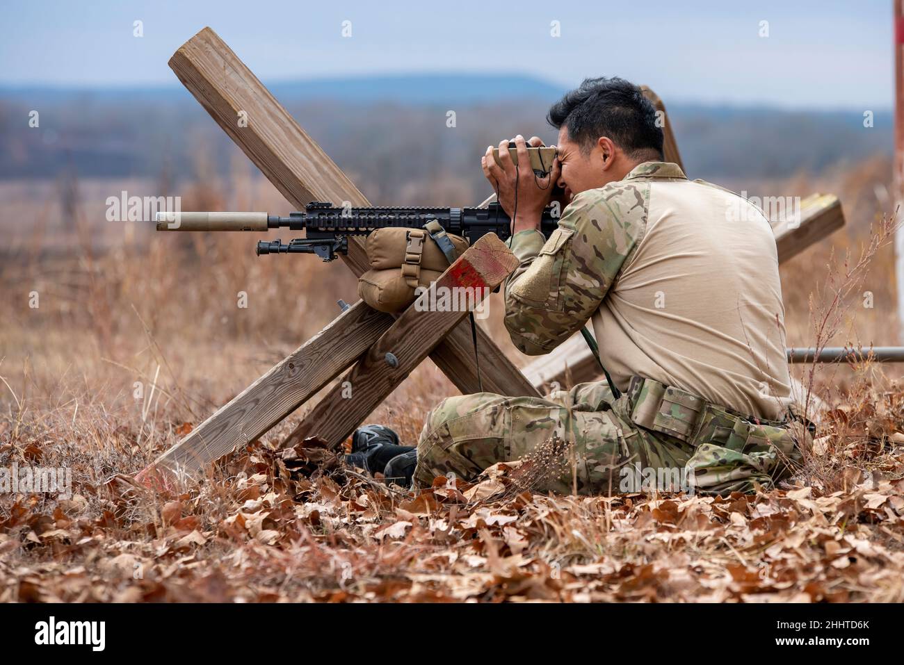 Thirty-five, two-person teams of military snipers participated in the ...