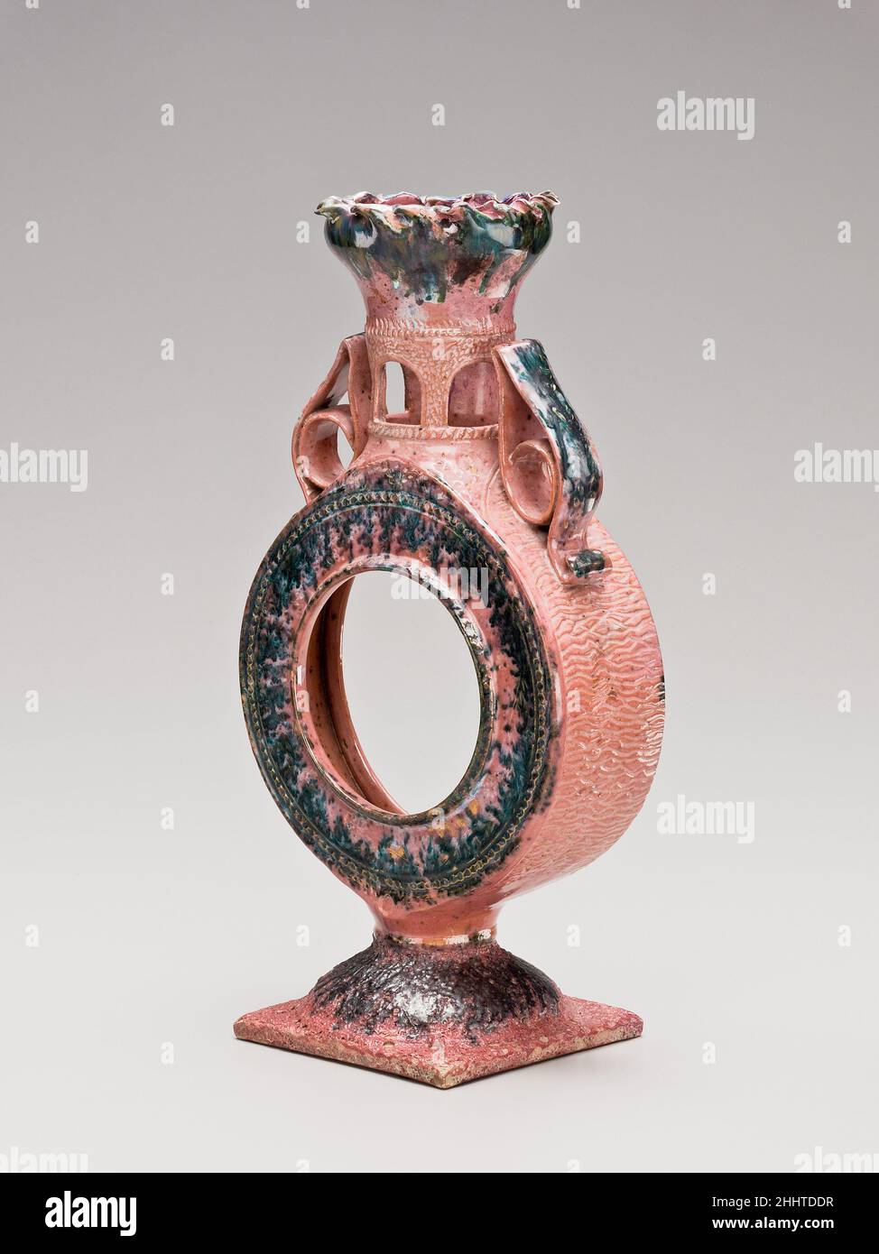 Clock case and vase 1898 George E. Ohr In many ways George Edgar Ohr ...