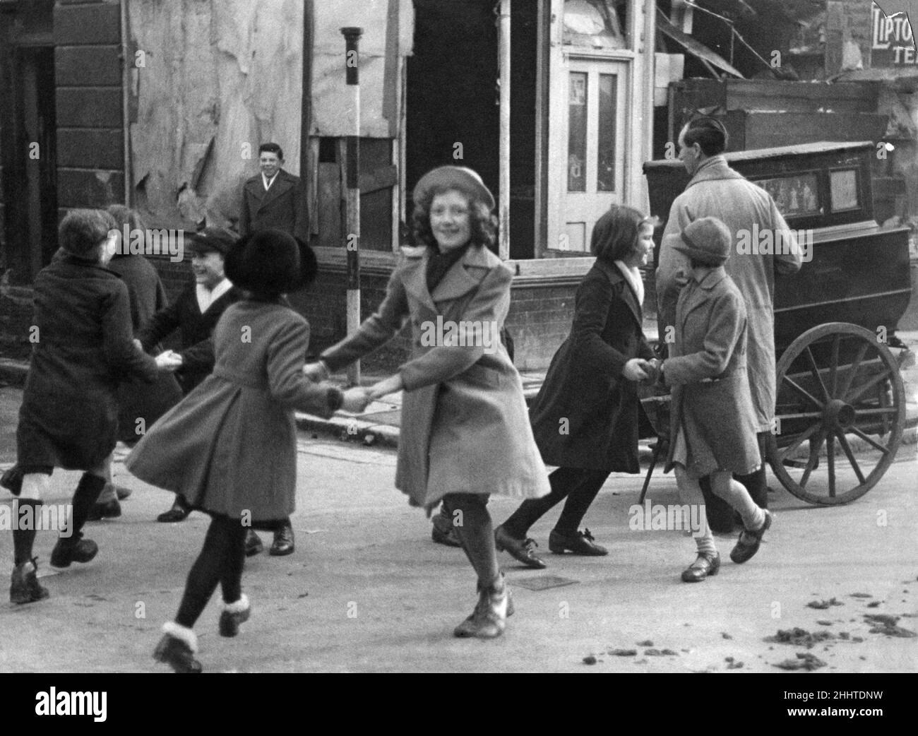 Ww2 bombed street Black and White Stock Photos & Images - Alamy