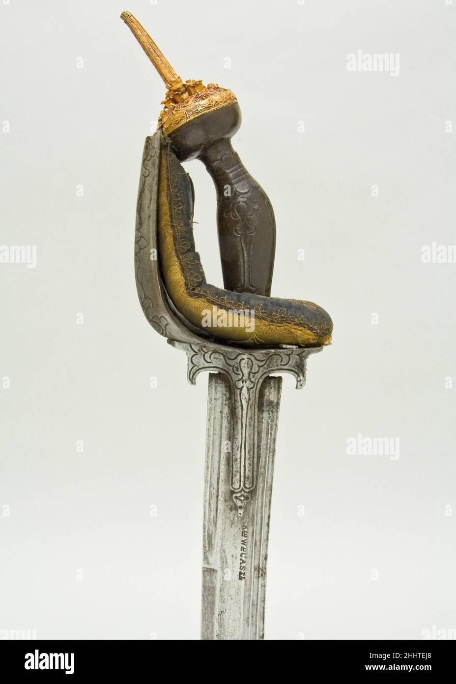 Sword hilt, 19th century; blade, 17th–18th century hilt, Sumatran ...