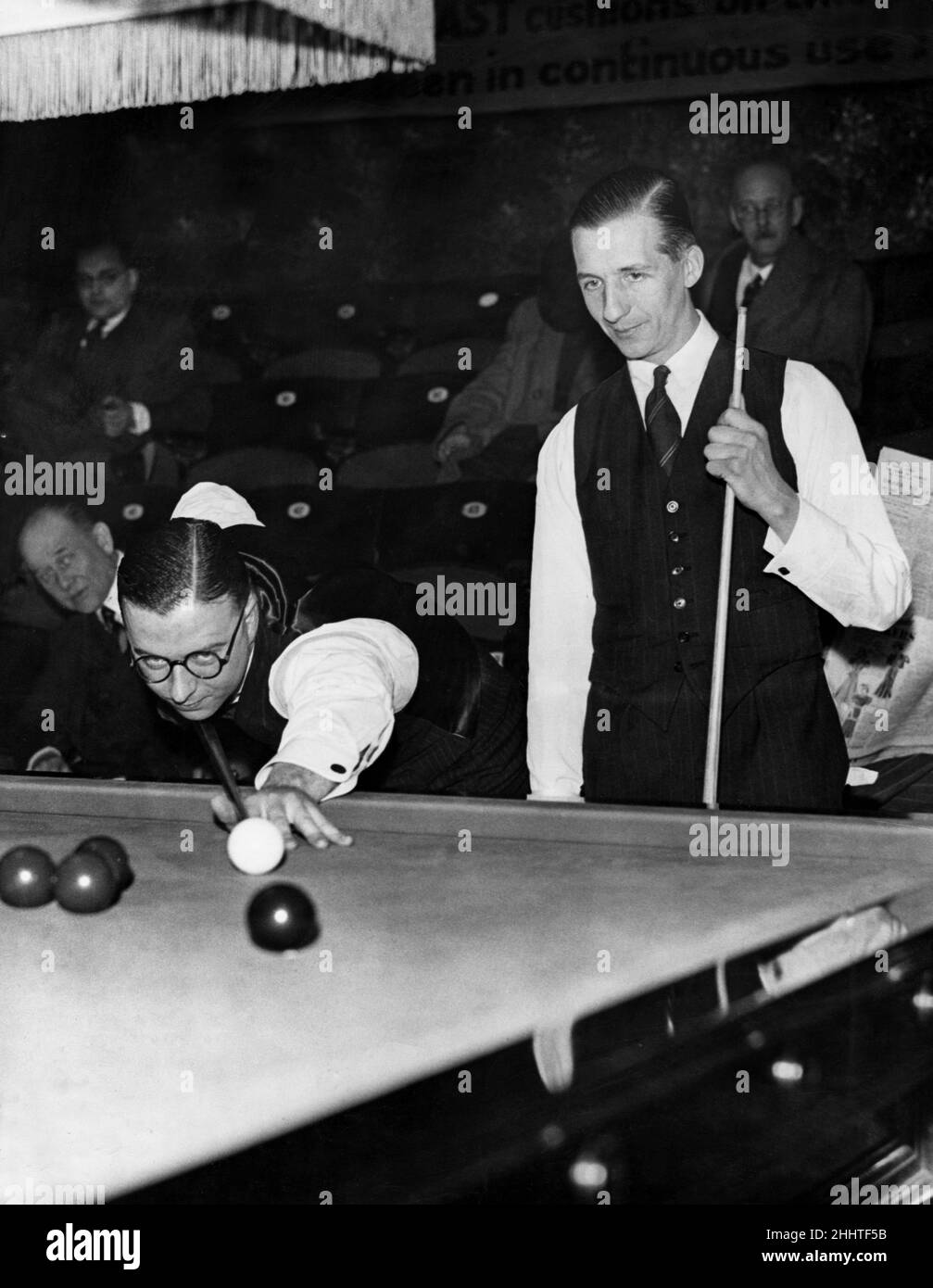 World Professional Snooker Champioships held at Thurston's Hall in ...