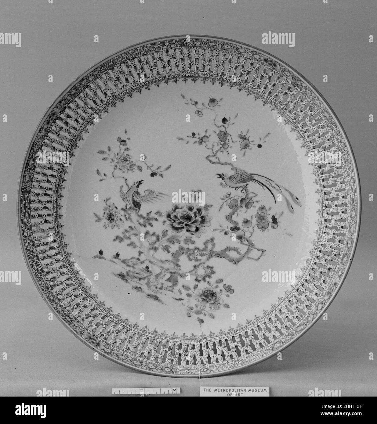 Porcelain with gilt decoration Black and White Stock Photos & Images ...