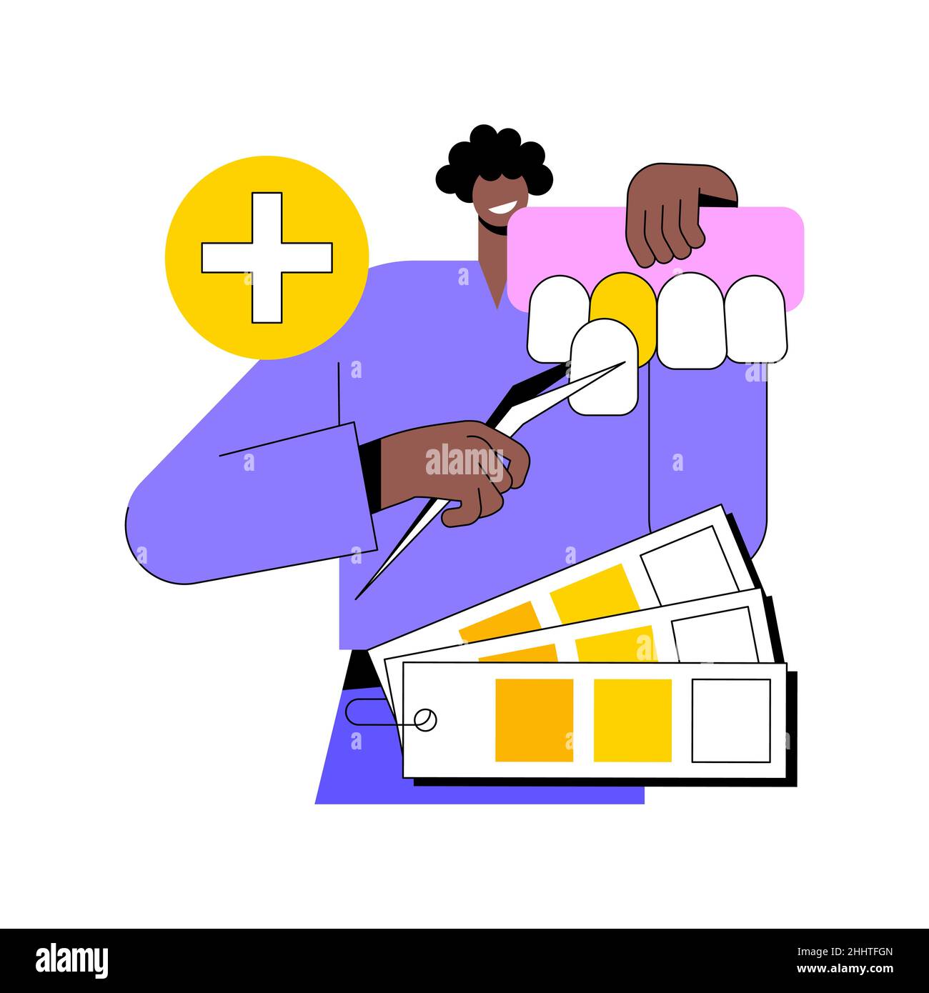 Veneer placement hi-res stock photography and images - Alamy