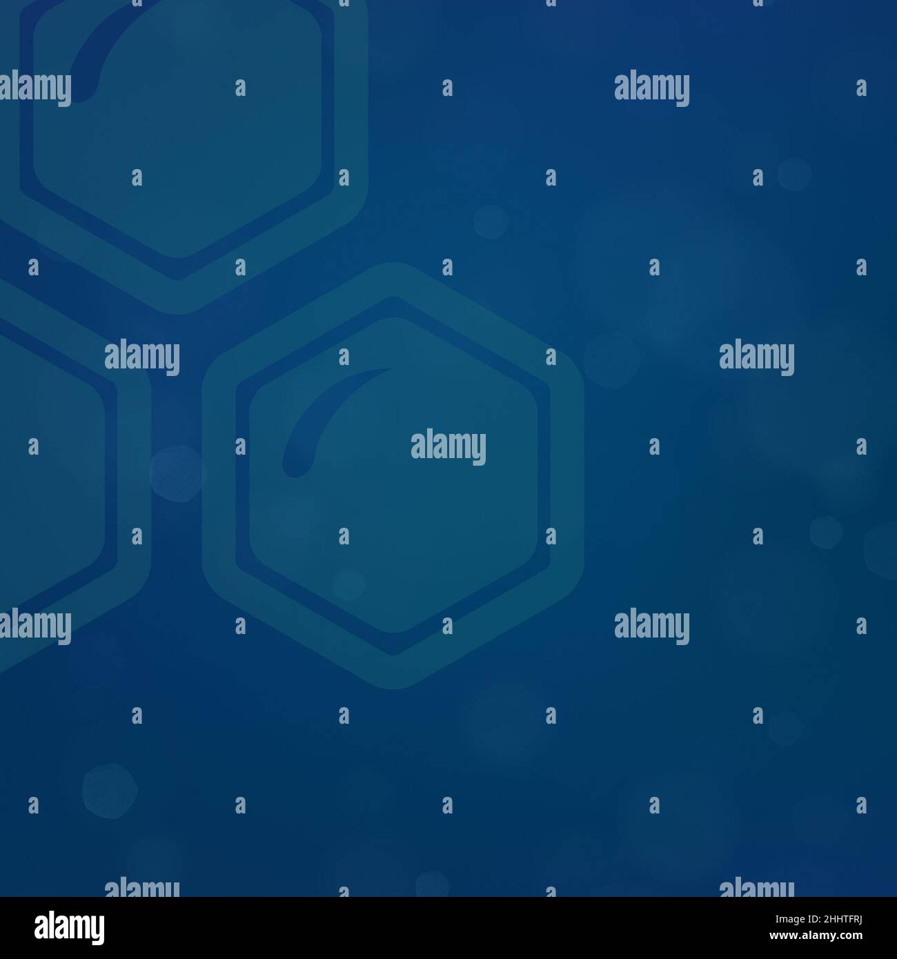 Bokeh pentagon blue background hi-res stock photography and images - Alamy