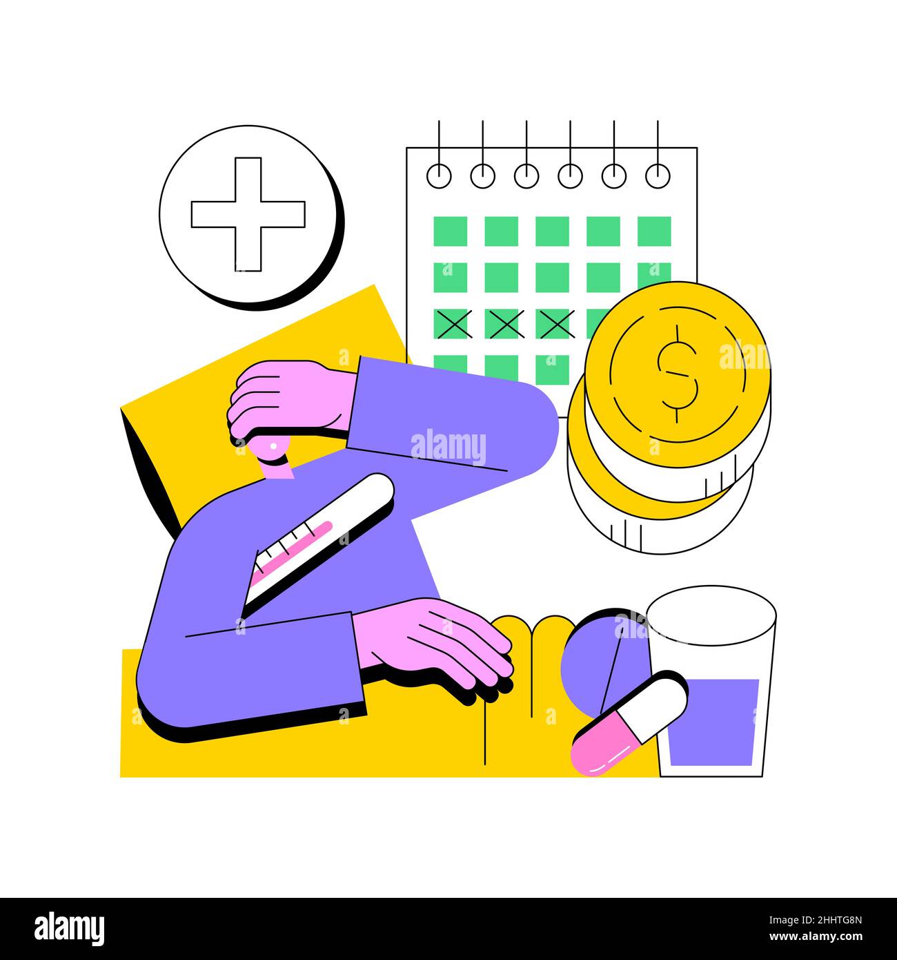 Leave of absence Stock Vector Images - Alamy