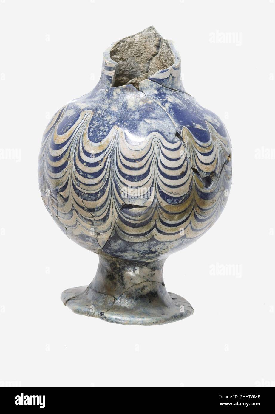 Vase ca. 1390–1353 B.C. New Kingdom. Vase. ca. 1390–1353 B.C.. Glass ...