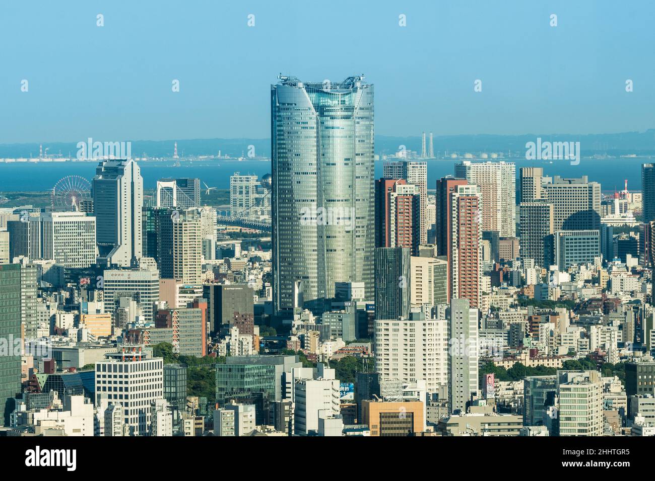 metropolitan building tokyo tower, Shinjuku, Tokyo, Japan Stock Photo ...