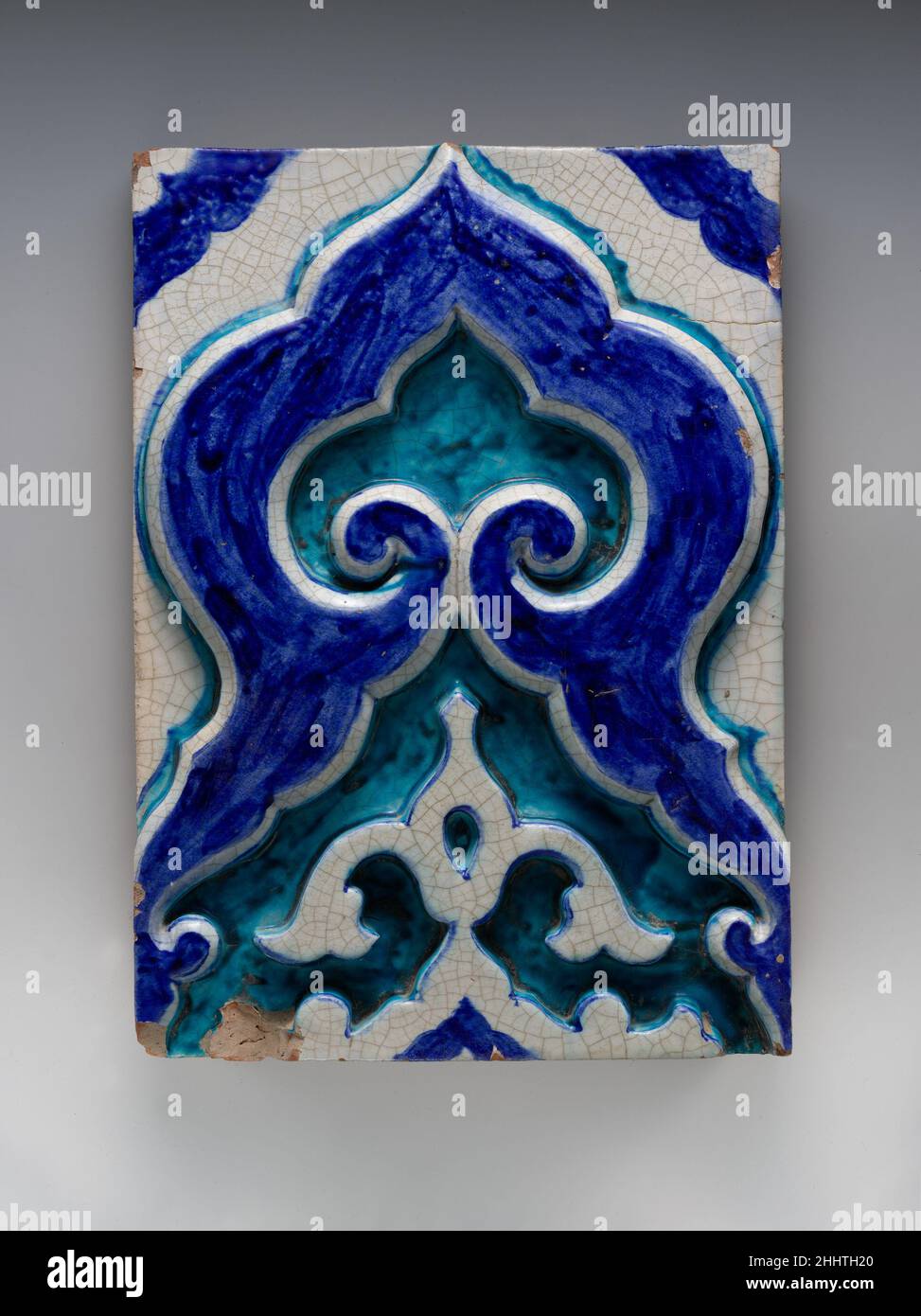Tile 18th century. Tile. 18th century. Earthenware; molded decoration ...