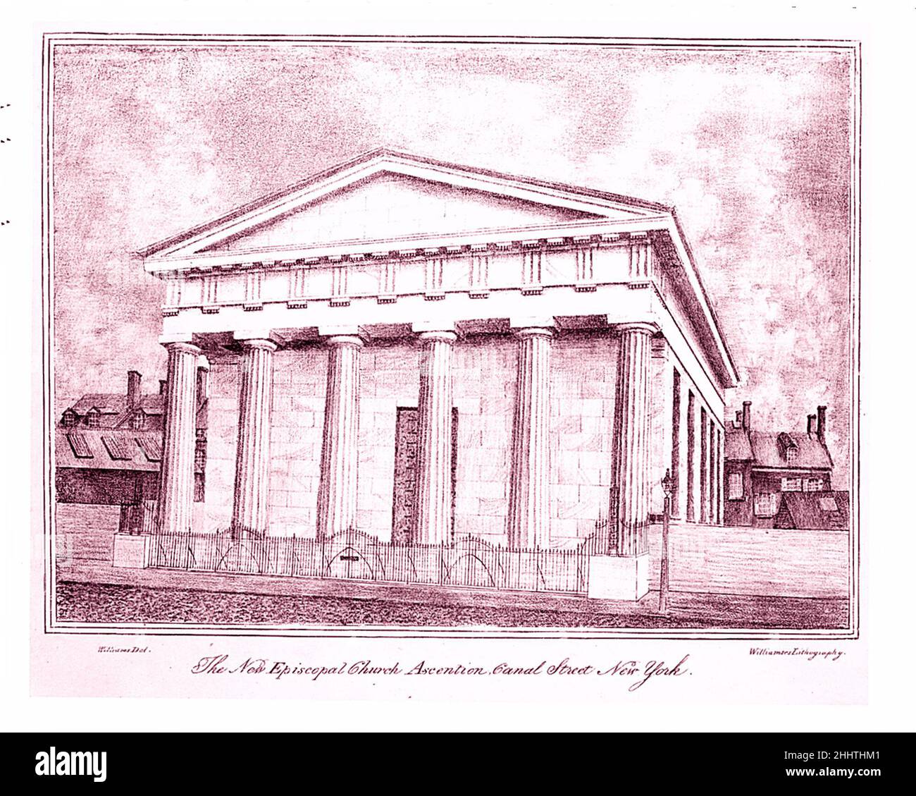 Mid century urban street Cut Out Stock Images & Pictures - Alamy