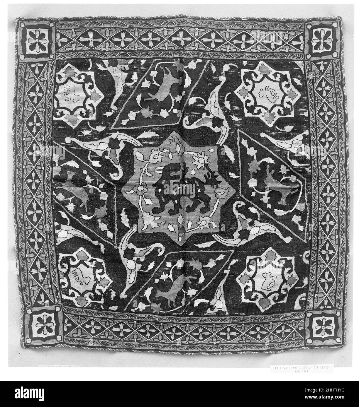 Cover 18th century. Cover. 18th century. Silk on cotton. Attributed to ...