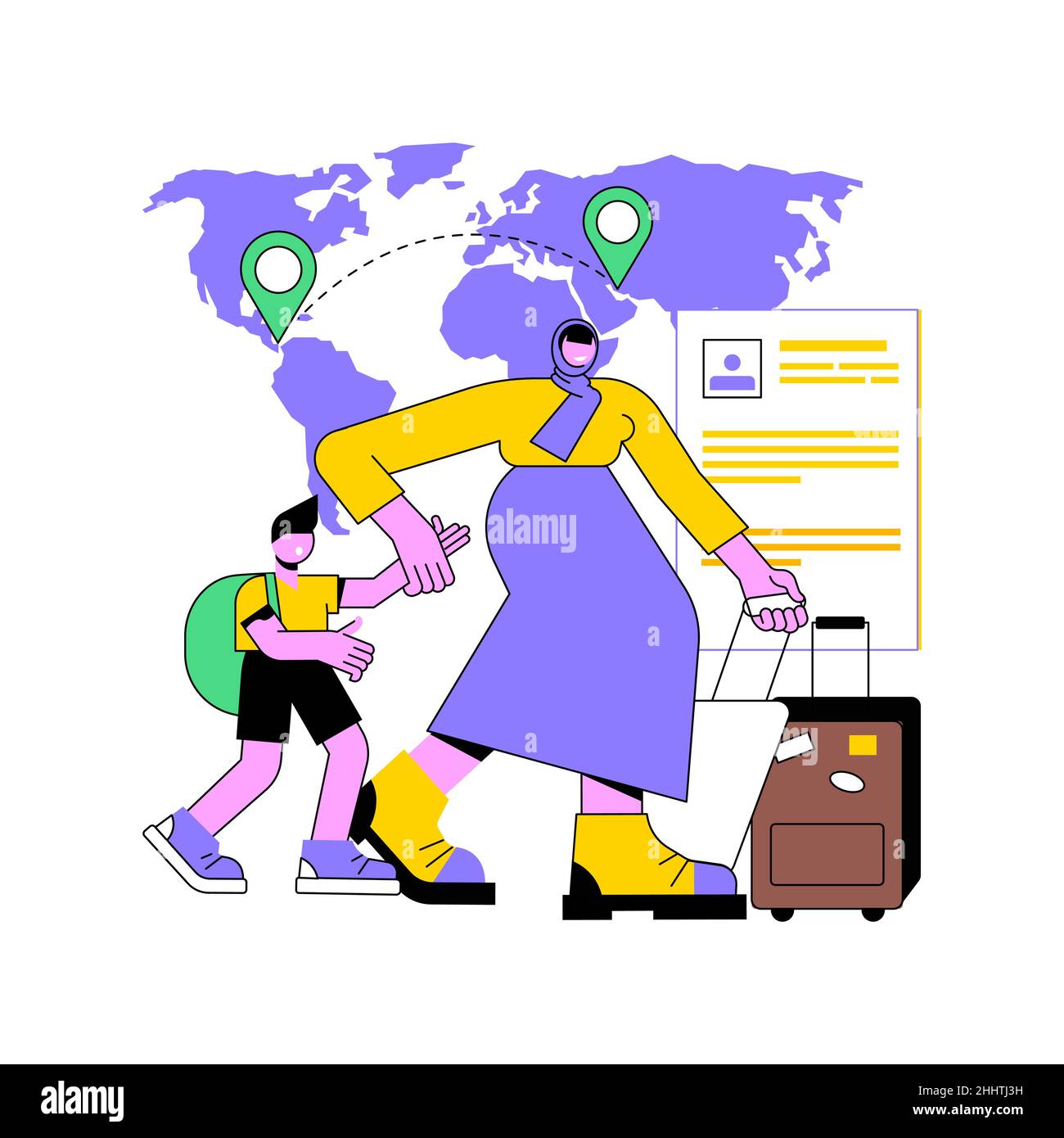 Migration Of People Clipart