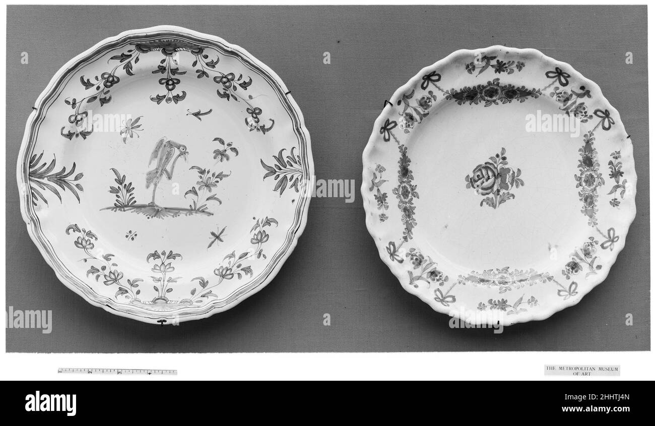 Faience tin glazed earthenware Cut Out Stock Images & Pictures - Alamy