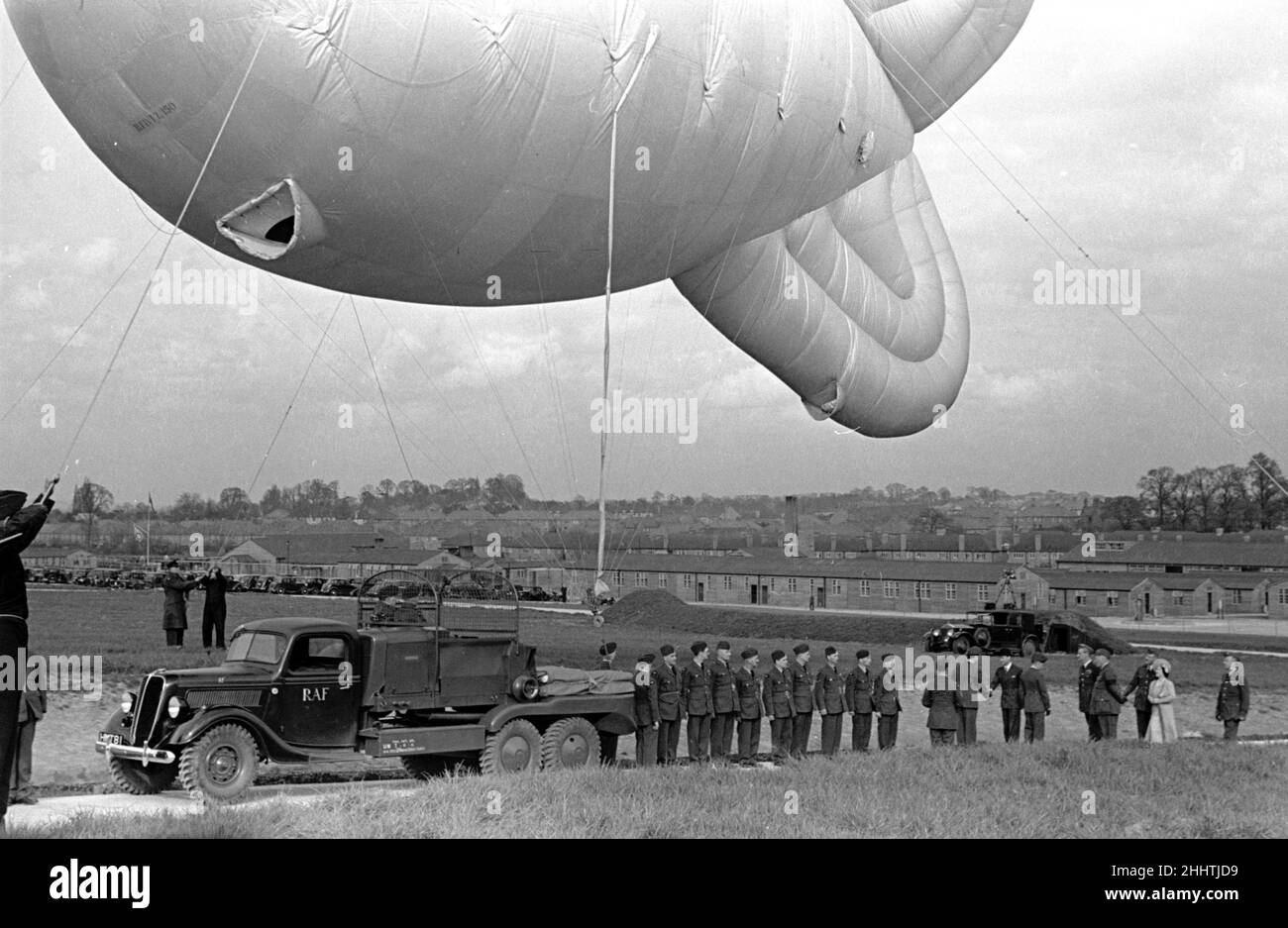 Raf barrage balloon ww2 hi-res stock photography and images - Alamy
