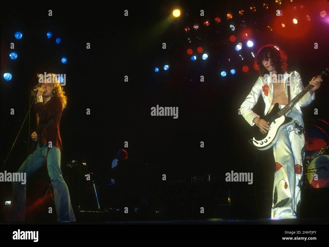 LED ZEPPELIN - performs in California in 1977 Credit: Jeffrey Mayer ...