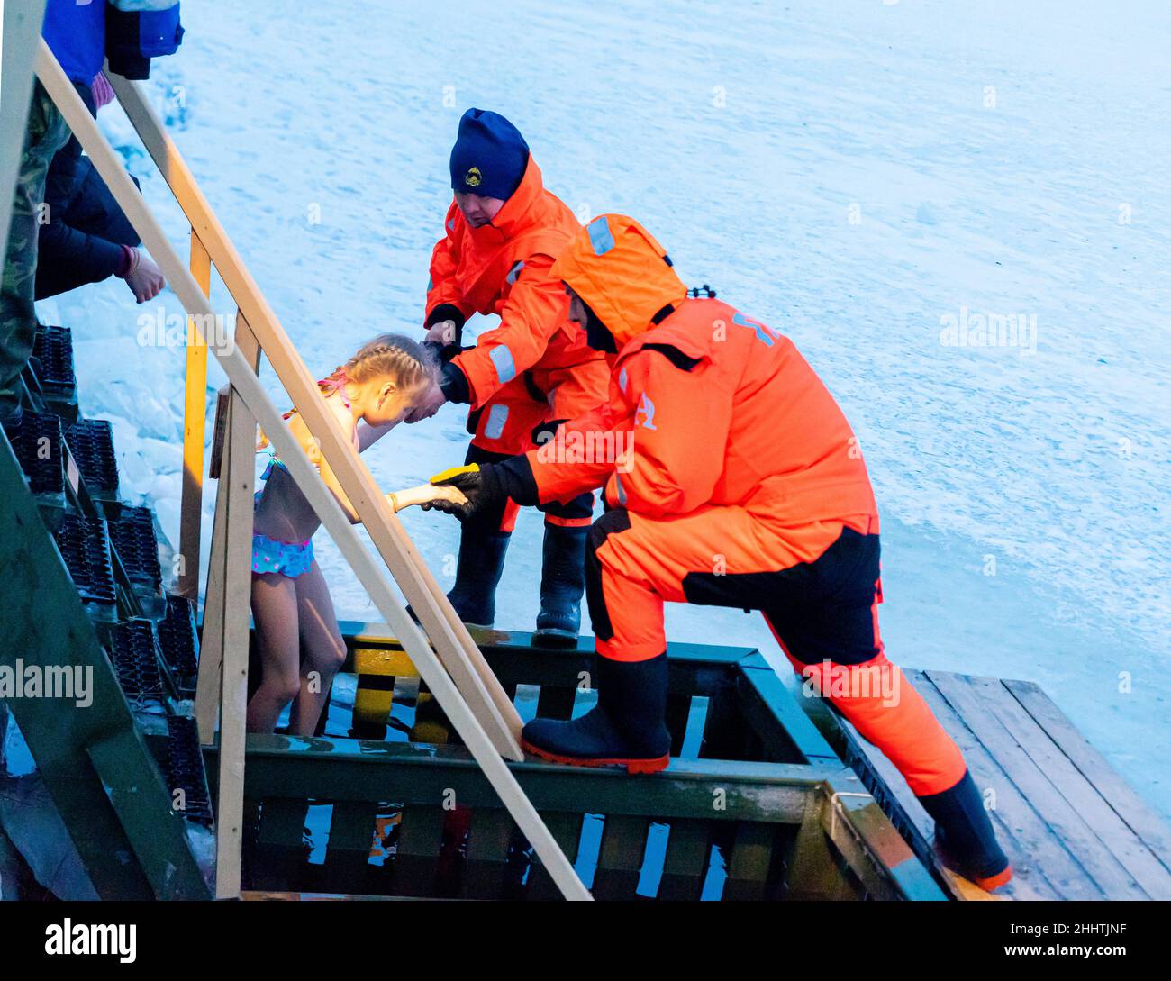 Kid in the water hi-res stock photography and images - Alamy