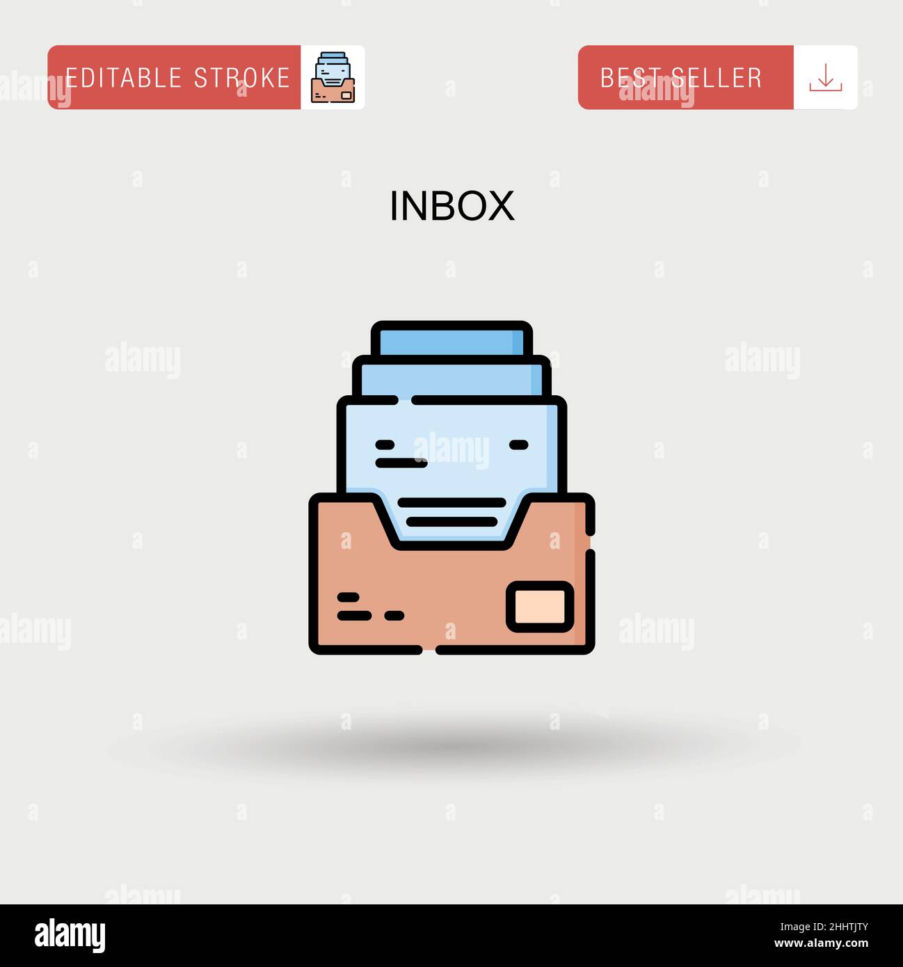 Electronic mailbox Stock Vector Images - Alamy