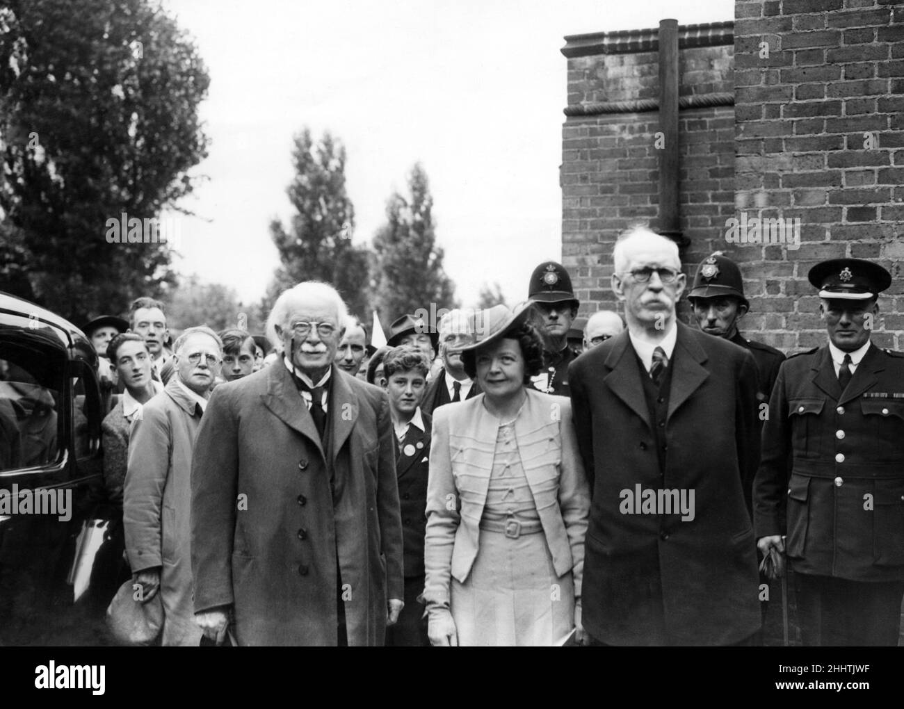 David lloyd george daughter megan lloyd george Black and White Stock ...