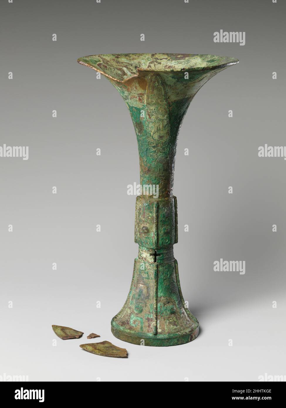 Wine Beaker (Gu) China. Wine Beaker (Gu) 53562 Stock Photo - Alamy