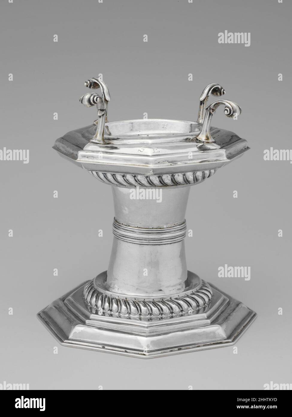 Standing Salt ca. 1700 John Allen This early standing salt has four ...