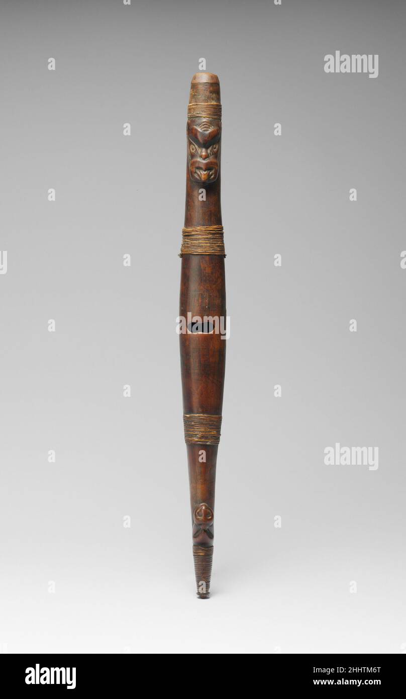 Flute (Putorino) ca. 1800–1820 Maori people. Flute (Putorino) 313818 ...