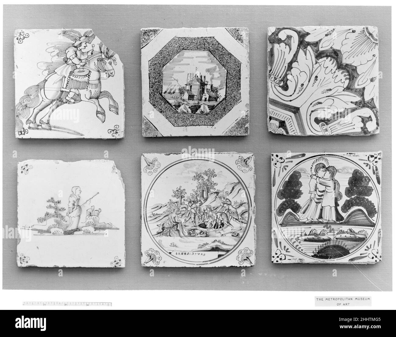 Tile 18th century Dutch. Tile. Dutch. 18th century. Tin-glazed ...