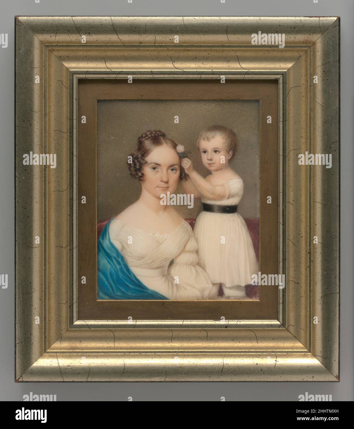 Mrs. William Gordon Ver Planck and Her Son Samuel Hopkins Ver Planck ca ...