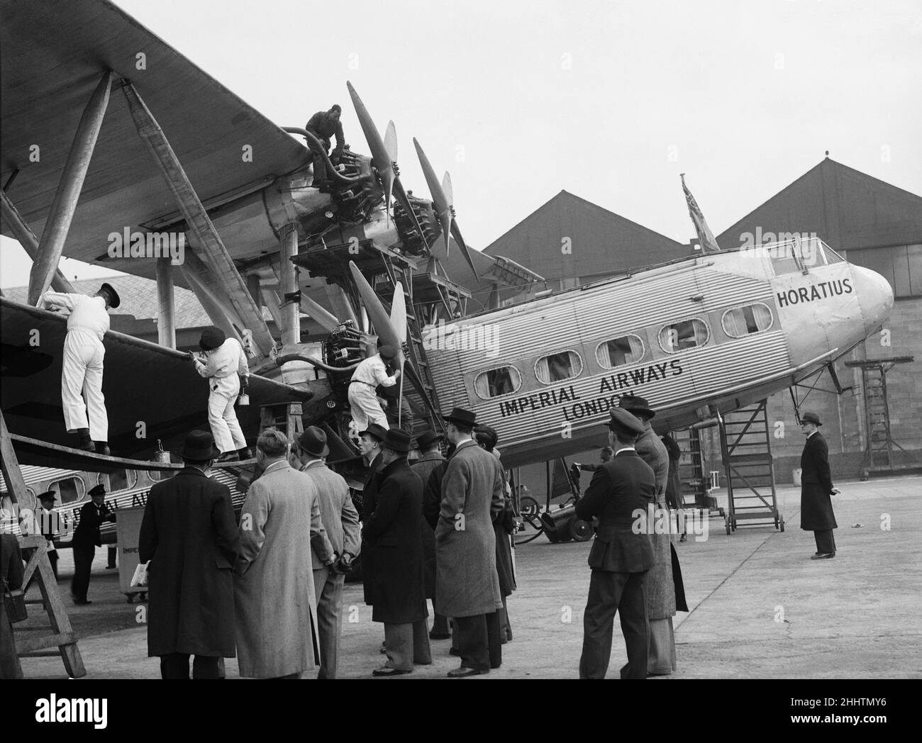 Imperial airways 1937 hi-res stock photography and images - Alamy