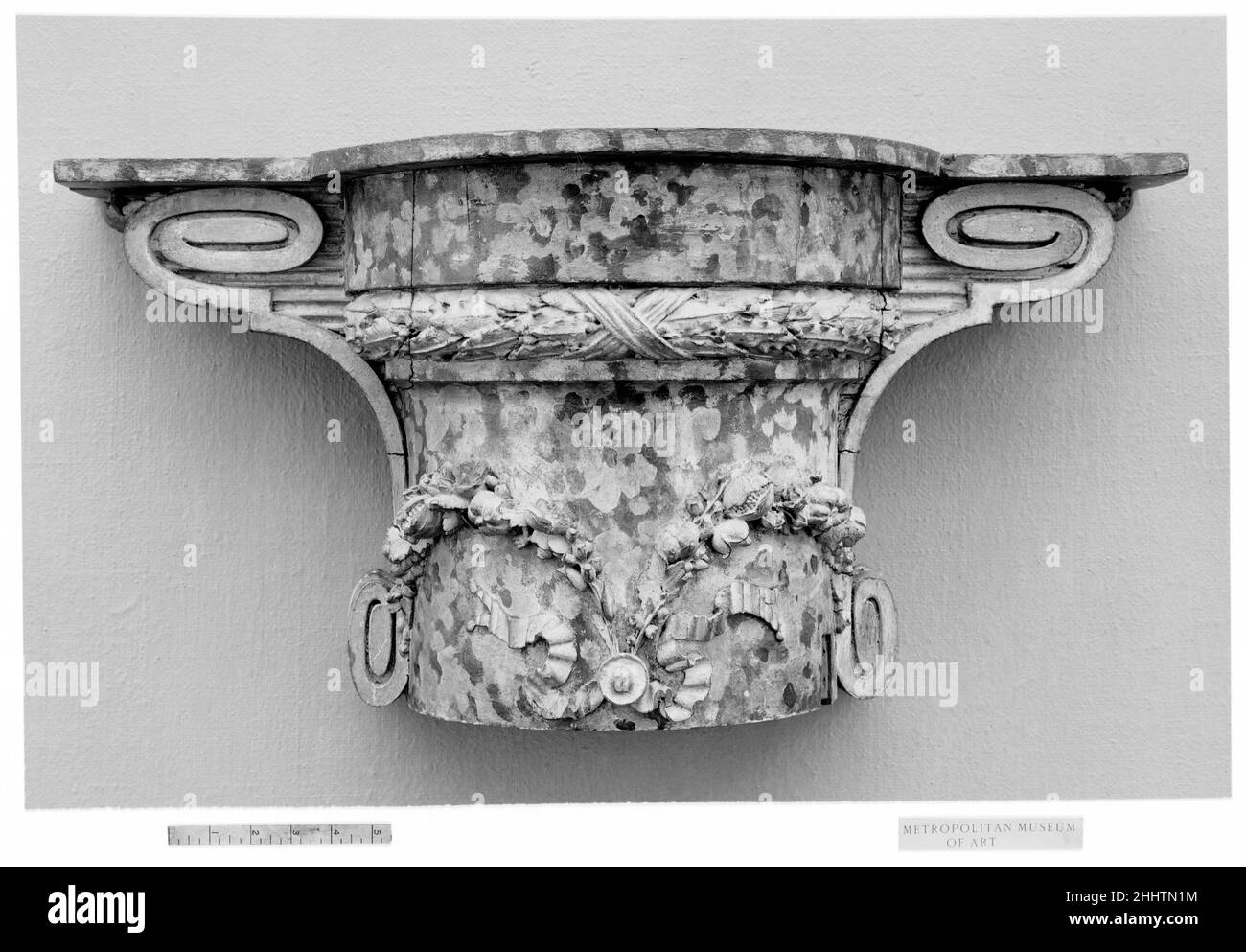 Plinth 18th century French. Plinth. French. 18th century. Wood, carved ...