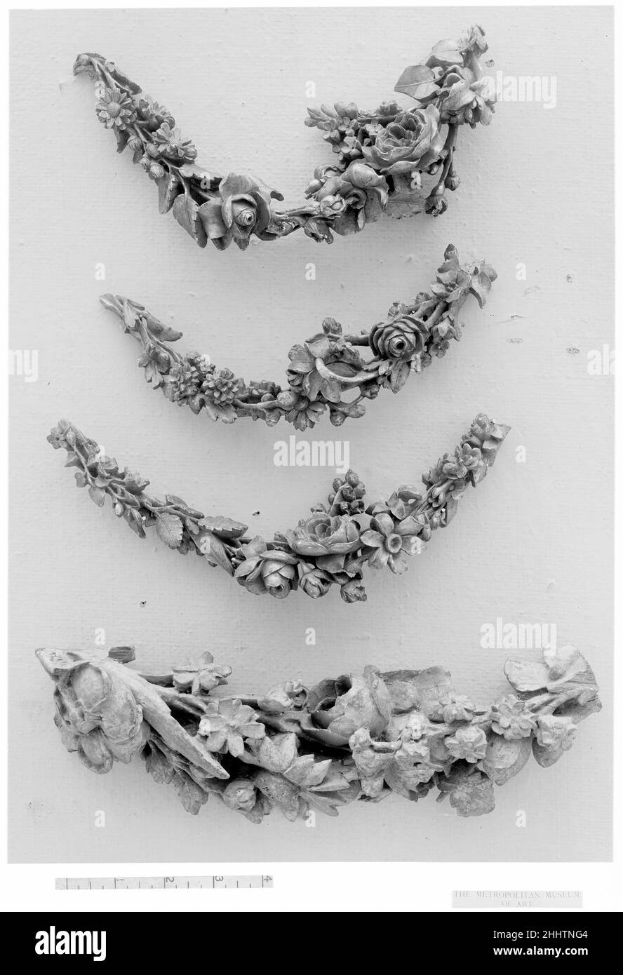Garland 18th century French. Garland. French. 18th century. Wood, gilt ...