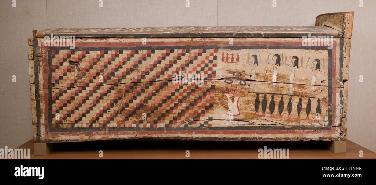 Coffin of Teti ca. 1550–1458 B.C. Early New Kingdom This large ...