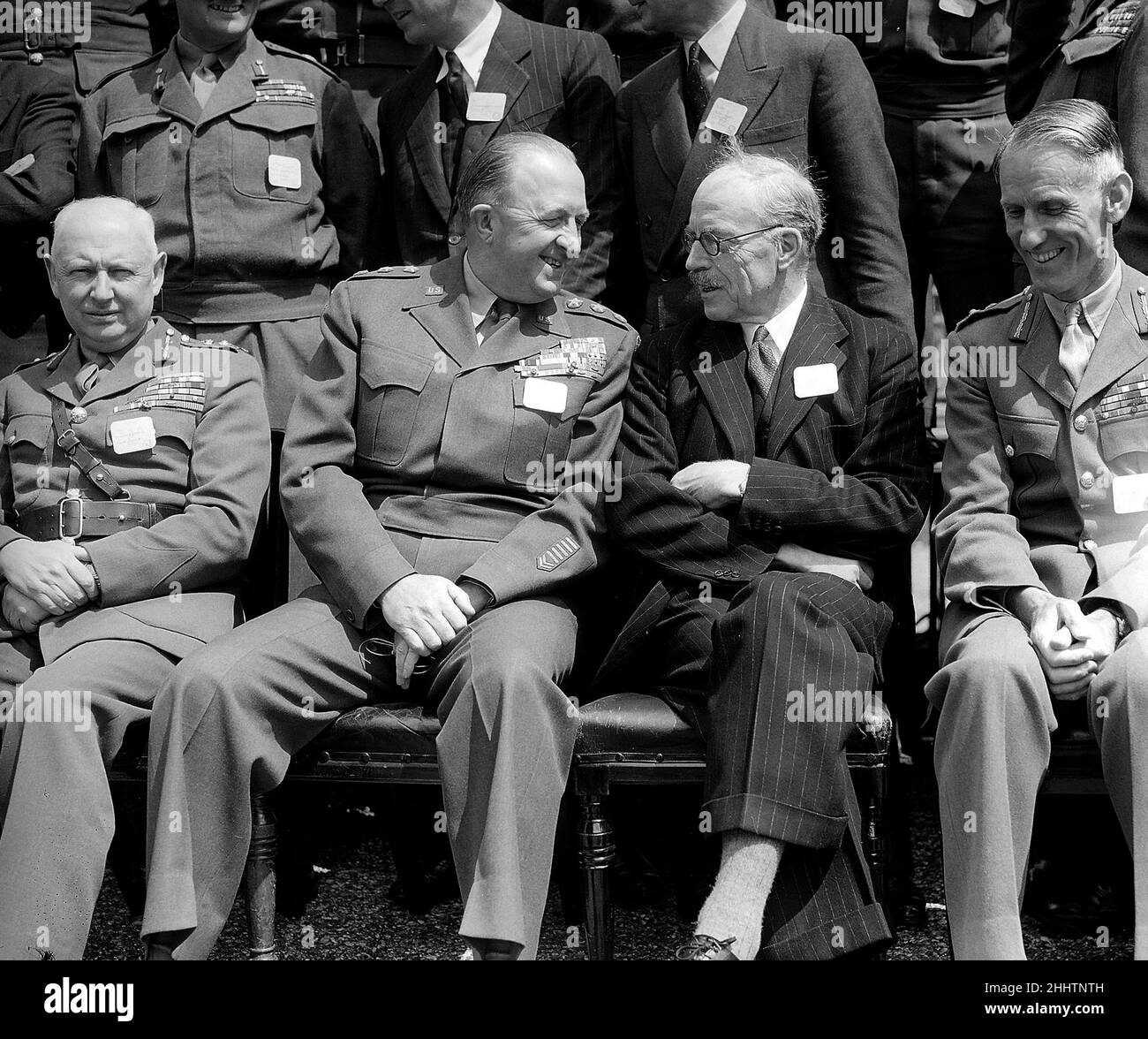 Sir Henry Tizard at operation Britannia. Henry Tizard backed-up Barnes ...